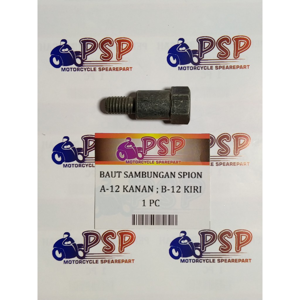 Jual Baut Sambungan Spion (Atas 12 KANAN - Bawah 12 KIRI) - Baut Spion ...