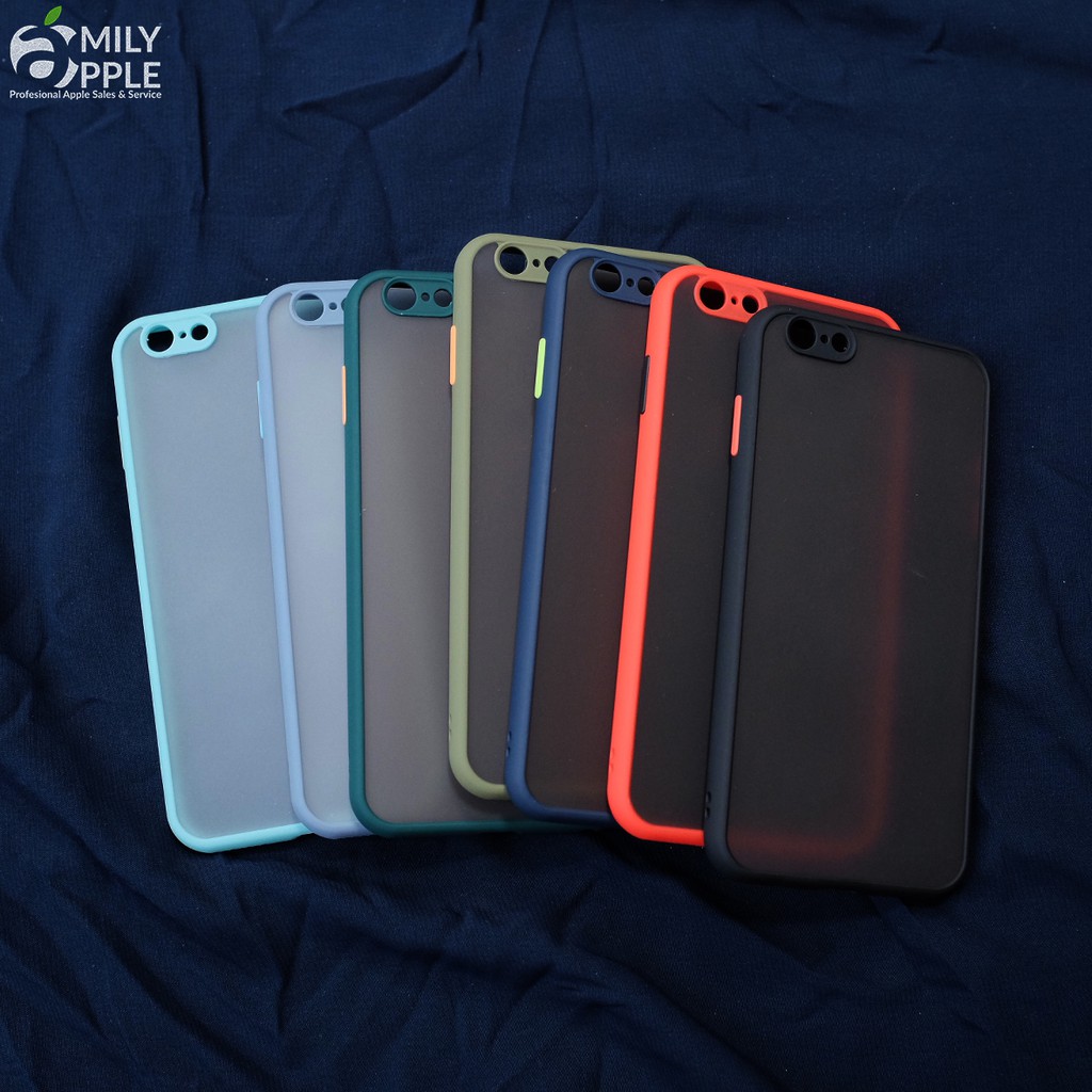 Jual Frost Matte Case iP 6 Plus / 6S Plus With Camera Protection ...