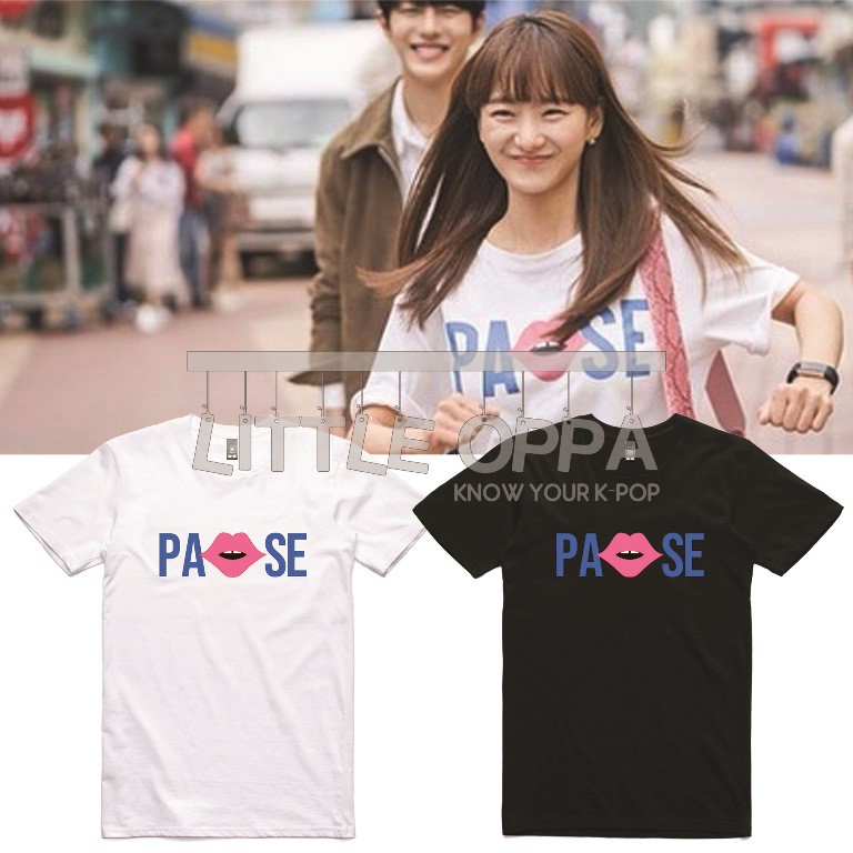 Jual IDOL FASHION WOO JIN AH MELTING ME SOFTLY PAUSE T-SHIRT | Shopee ...