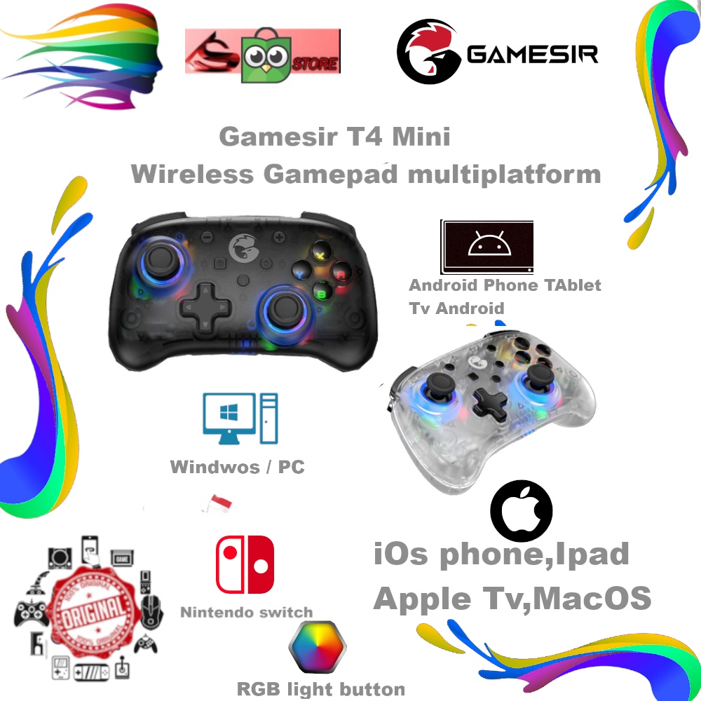 Jual GameSir T4 Mini GamepadJoystick For Nintendo Switch/OLED android ...
