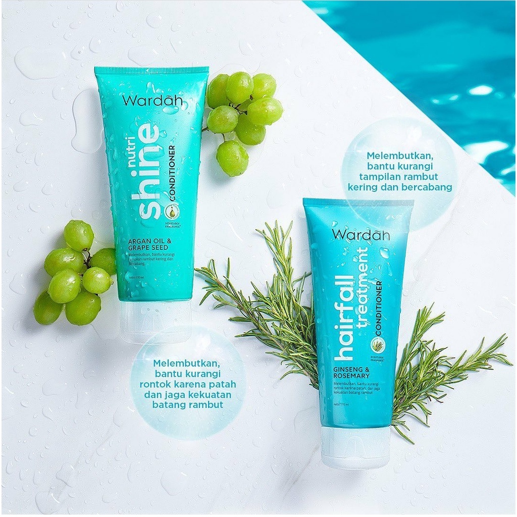 Jual WARDAH Hair Conditioner 170ml | Shopee Indonesia