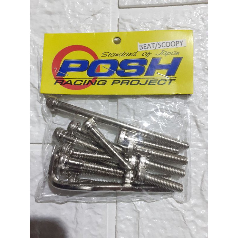 Jual Baut CVT blok mesin beat dan scoopy | Shopee Indonesia