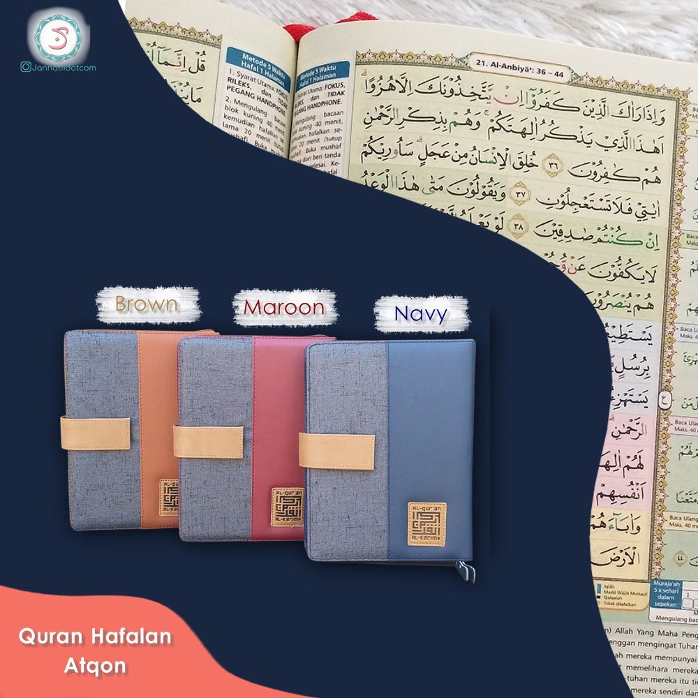 Jual [BISA COD] Quran Hafalan Atqan A5 - Quran Hafalan Terjemah dan Non ...