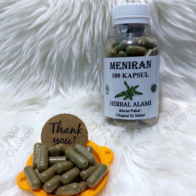 Jual Ekstrak Meniran (isi: 100 Kapsul) Herbal Peningkat Daya Tahan ...