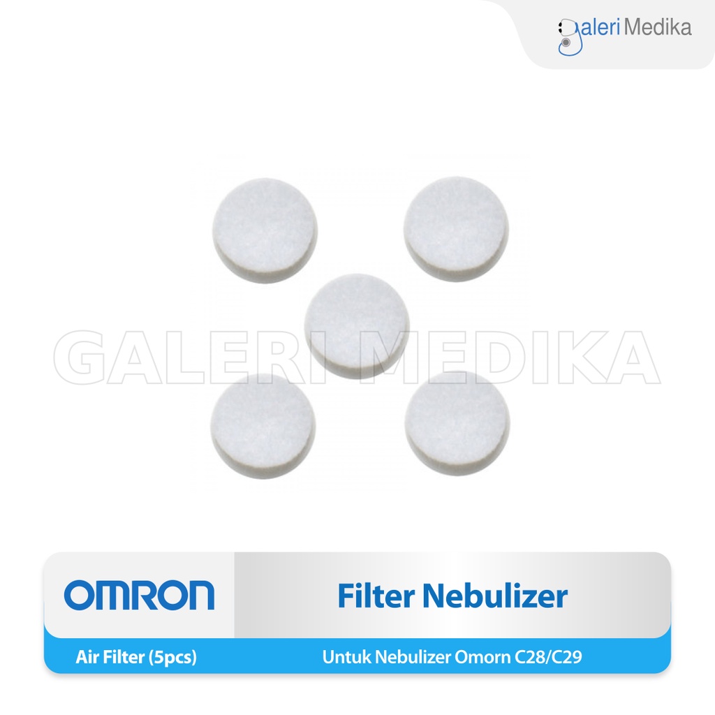Jual Filter Udara Nebulizer Omron NE-C28 / NE-C29 - 5 Pcs | Shopee ...