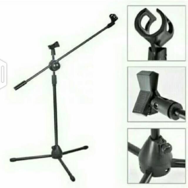 Jual Tiang Mic / Stand Mic / Tiang Mik / Pemegang Mic Berdiri Kiseki ...
