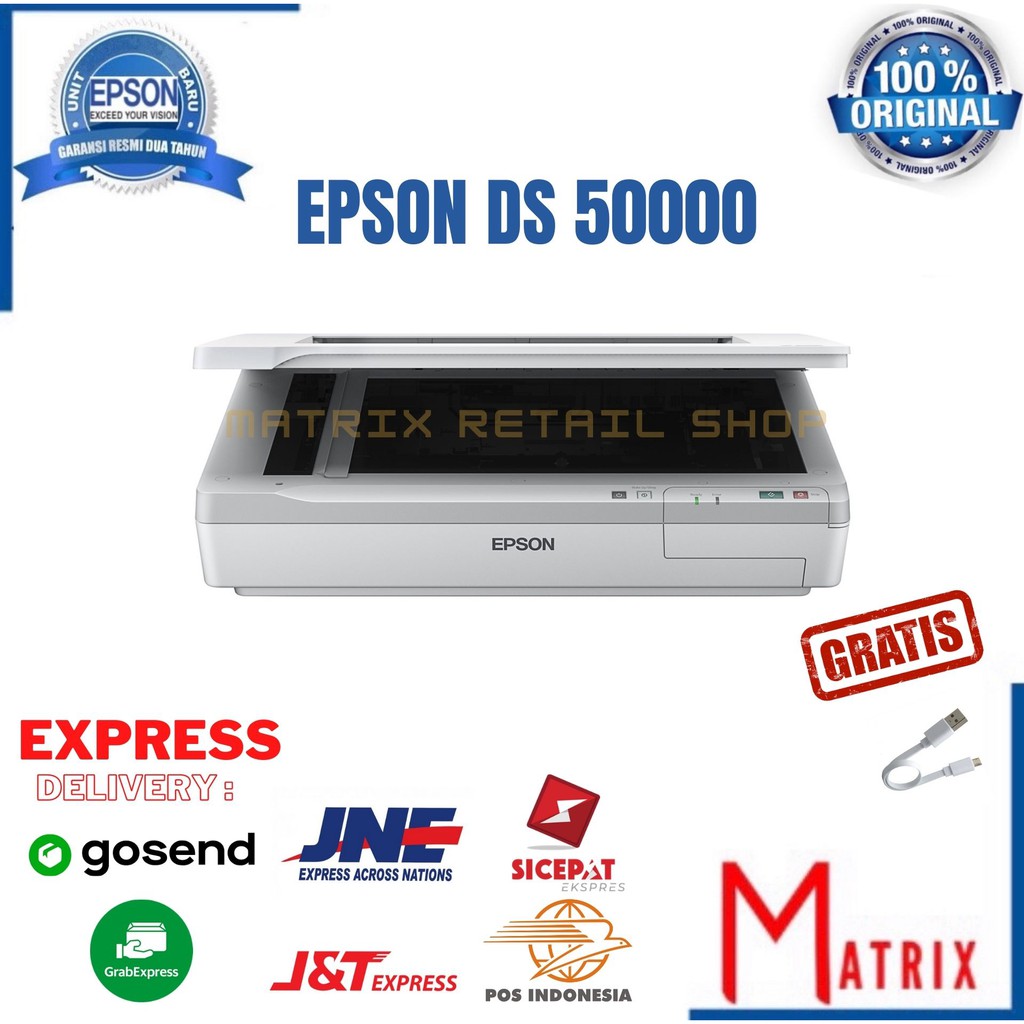 Jual scanner Epson DS-50000 | Shopee Indonesia