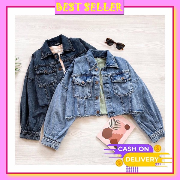 Jual Jaket Lepis Cewek Jaketjins Wanita Jaketdenim Jaketjeans Perempuan ...
