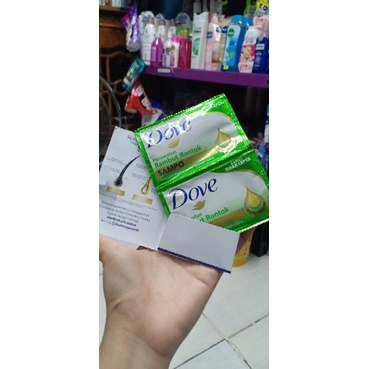 Jual DOVE Shampo Total Hairfall Treatment - Rambut Rontok ( 2 Sachet ...