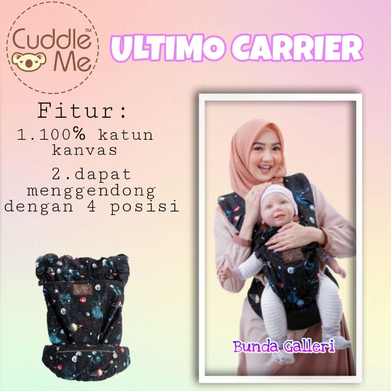 Jual Hipseat Cuddle me Ultimo Carrier gendongan ultimo cuddleme ...