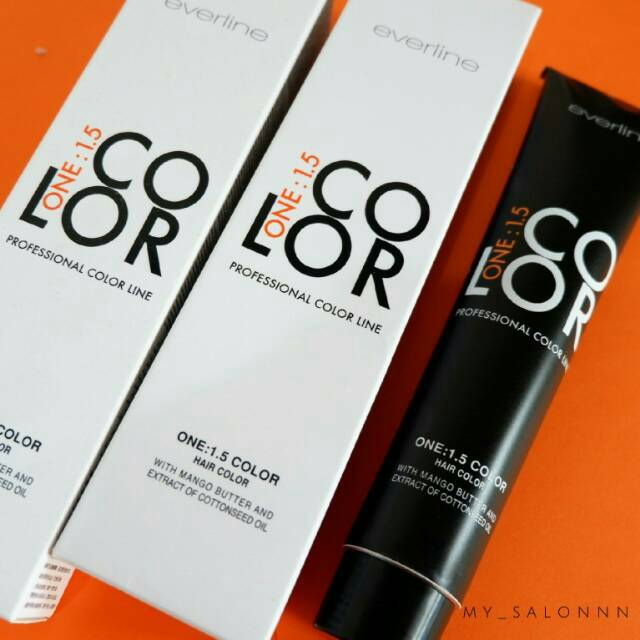 Jual EVERLINE ONE COLOR HITAM 1/0 || CAT RAMBUT EVERLINE (cat rambut ...