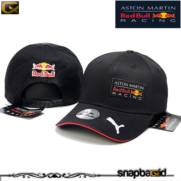Jual Topi F1 Aston Martin x Redbull Hitam Premium Import CX | Shopee ...