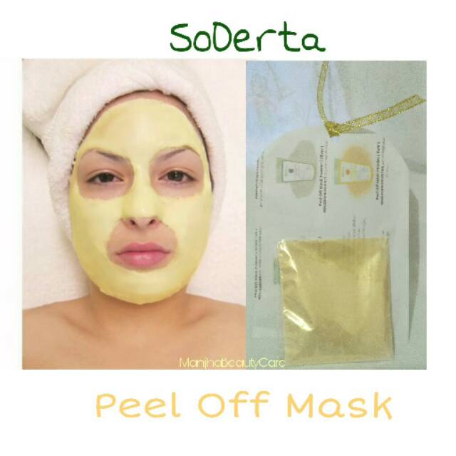 Jual Soderta Peel Off mask klinik Repack 15-20gr TERMURAH Cocok Untuk ...