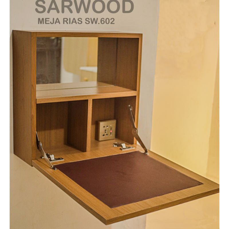 Jual meja rias / meja lipat / meja dinding SW.602 | Shopee Indonesia