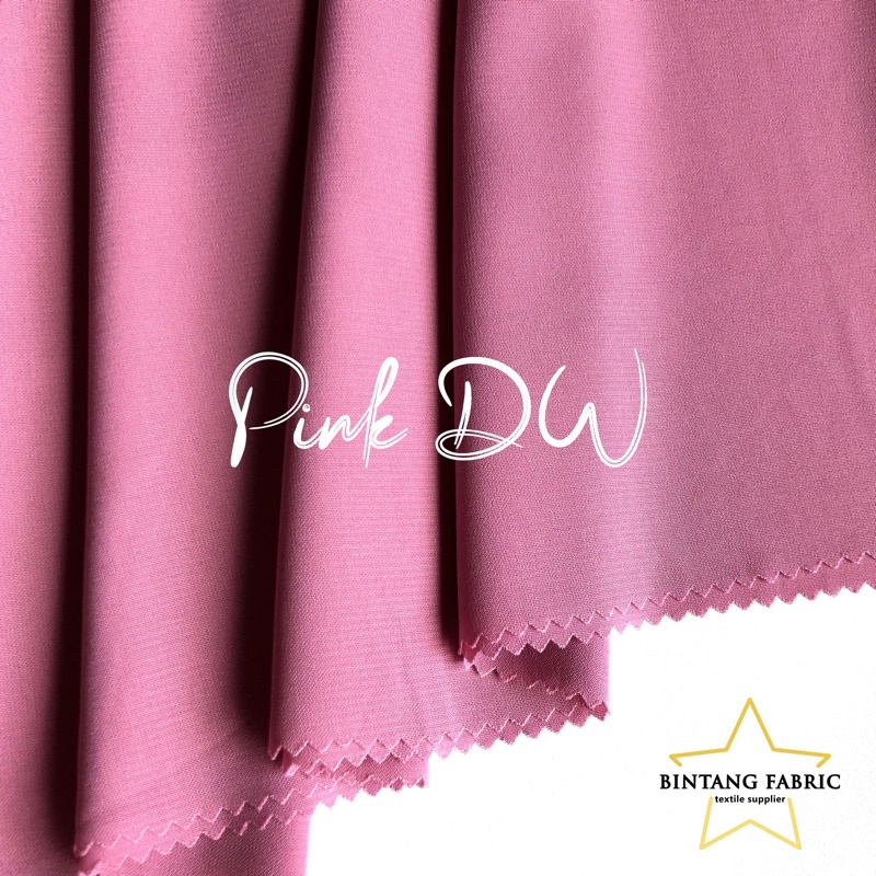 Jual Bahan Kain Wolfis Wolvis Wool Peach 1 meter | Shopee Indonesia