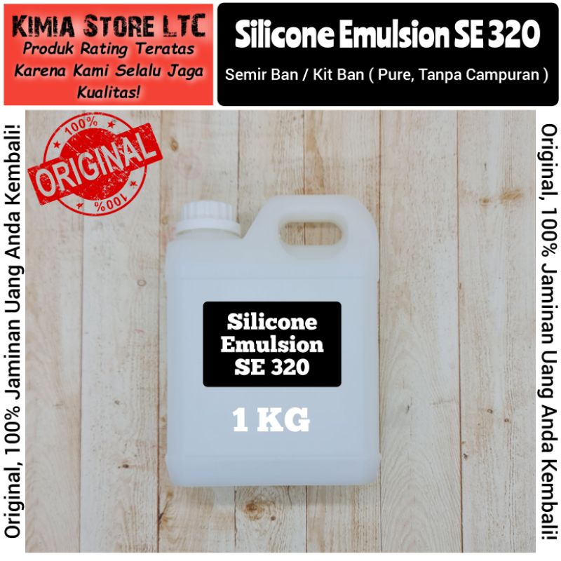 Jual Silicone Emulsion SE 320 1 Kg / Semir Ban / Kit Ban ( Original ) | Shopee Indonesia