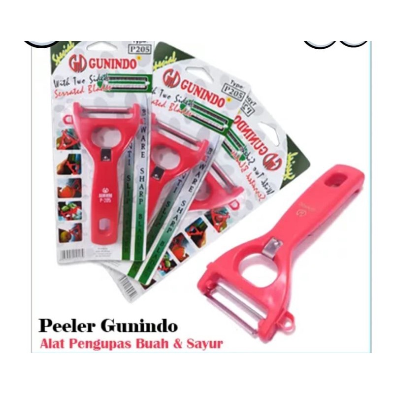 Jual peeler gunindo . alat kupas buah buahan dan sayuran | Shopee Indonesia