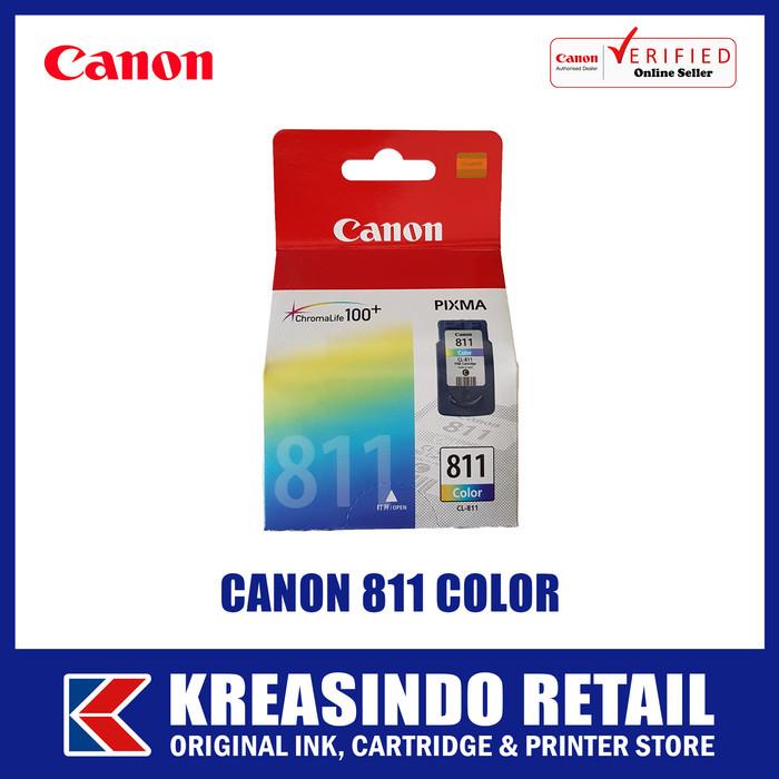 Jual Canon 811 Color (Cl-811) Tinta / Cartridge Original | Shopee Indonesia