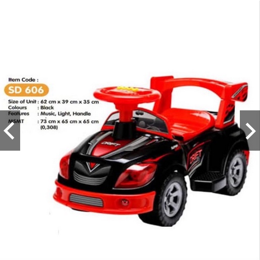Jual MOBIL DORONG ANAK RIDE ON MOBIL SD606 / MOBIL DUDUK ANAK SHP ...