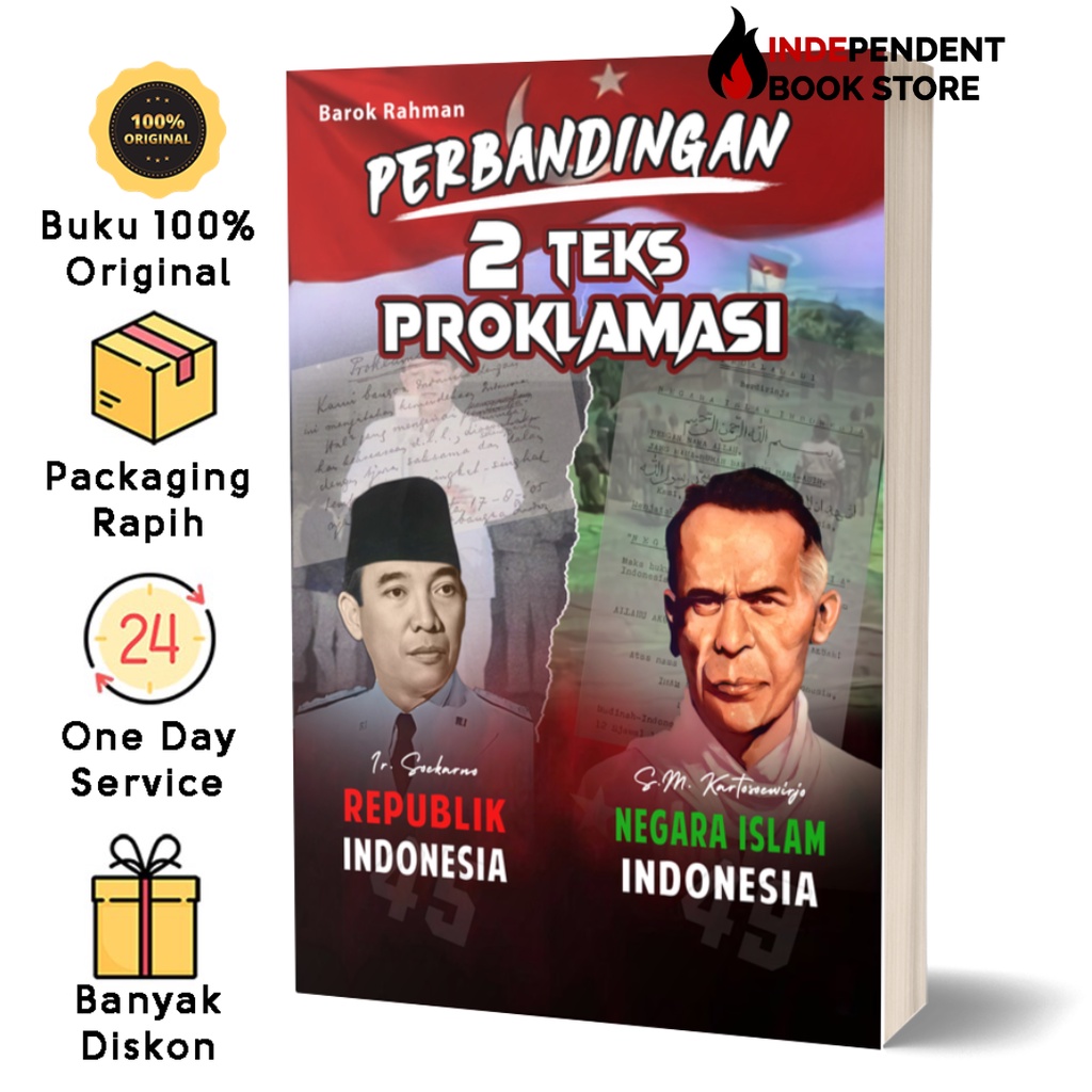 Jual PERBANDINGAN 2 TEKS PROKLAMASI | Shopee Indonesia