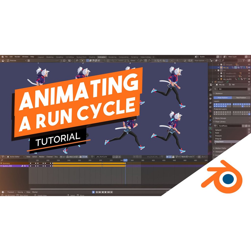 Jual BLOOP ANIMATION – BLENDER ANIMATION COURSE | DVD TUTORIAL BELAJAR ANIMASI 3D BLENDER ...