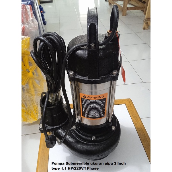 Jual Pompa Submersible type 1.1HP/220v diameter pipa 3 Inch | Shopee ...