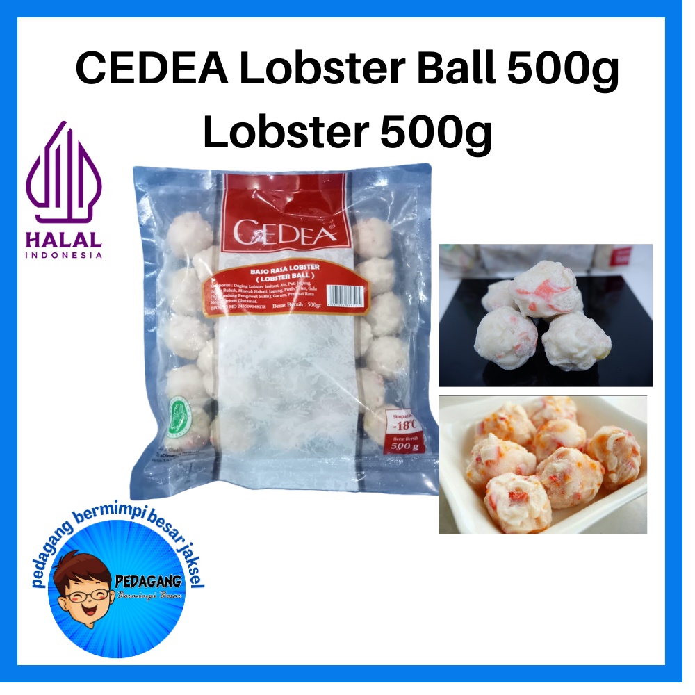 Jual (CLEARANCE) CEDEA Lobster Ball 500g/ Lobster 500g | Shopee Indonesia