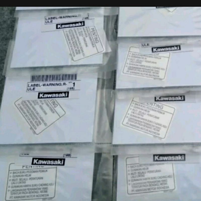 Jual label tanki ninja RR old dan new original | Shopee Indonesia