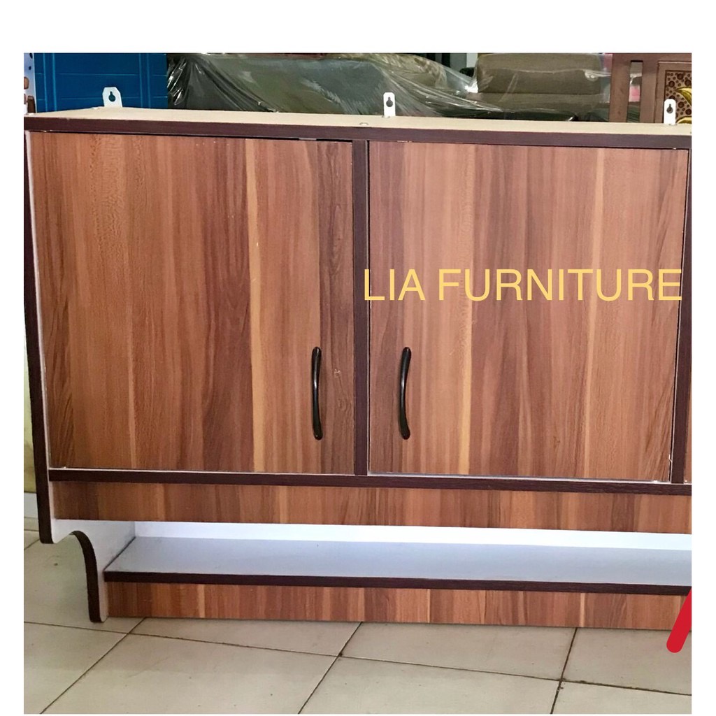 Jual KITCHEN SET ATAS MINIMALIS RAK DAPUR LEMARI DAPUR RAK GANTUNG RAK ...