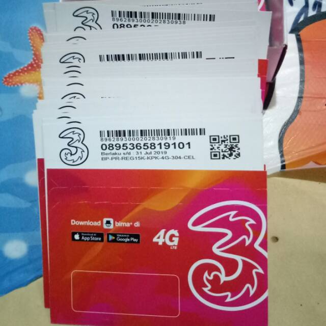 Jual KARTU TRI apk kosong | Shopee Indonesia