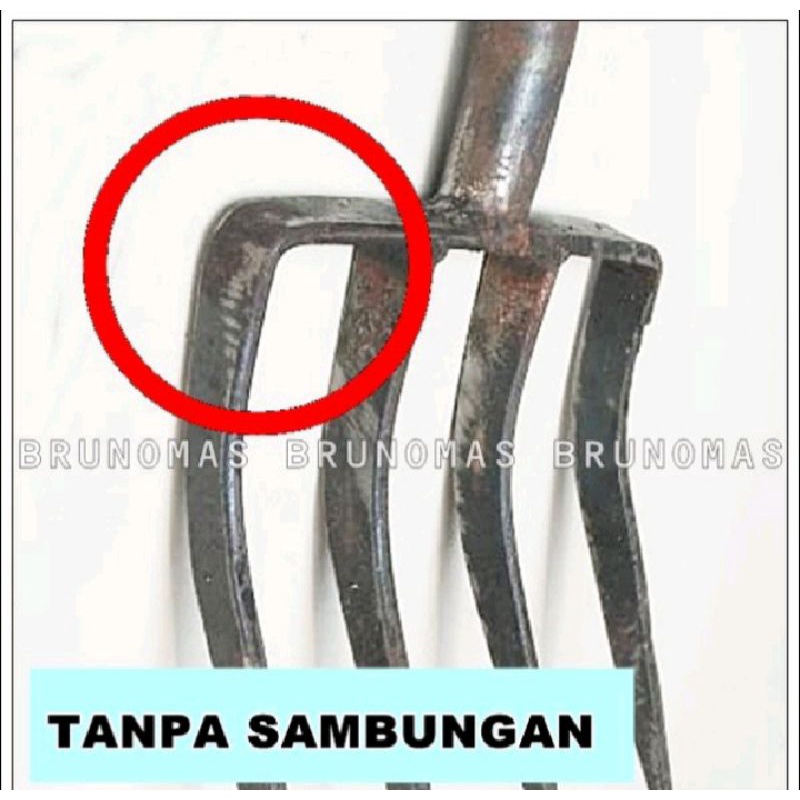 Jual GARPU TANAH INJAK 4MATA(ASLI REAL PICK) | Shopee Indonesia