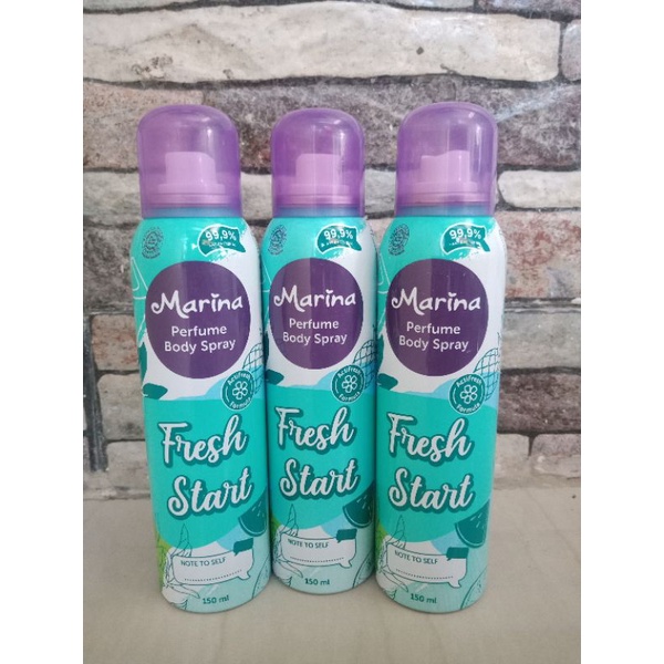 Jual marina perfume body spray 150ml | Shopee Indonesia