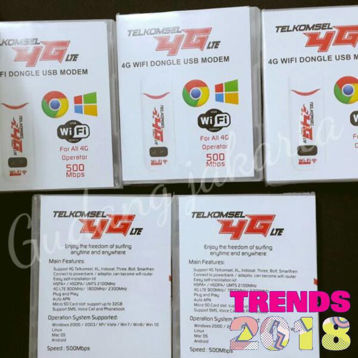 Jual PROMO HARGA MURAH MODEM USB WIFI /MIFI TELKOMSEL FLASH 4G 500 MBPS ...