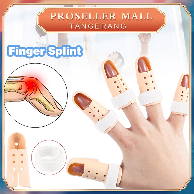 Jual Finger Splint Brace Pelurus Jari Trigger Finger Cedera Penyangga ...