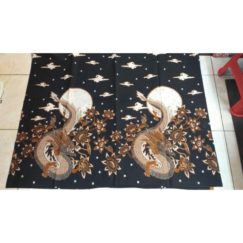 Jual Kain Batik djawa motif naga bulan purnama | Shopee Indonesia