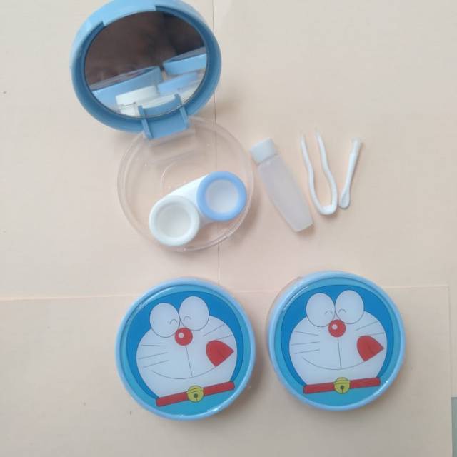 Jual Travel kit doraemon tempat softlens | Shopee Indonesia