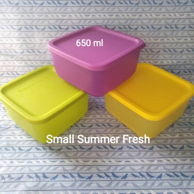 Jual Small summer Fresh Tupperware(3pc) | Shopee Indonesia