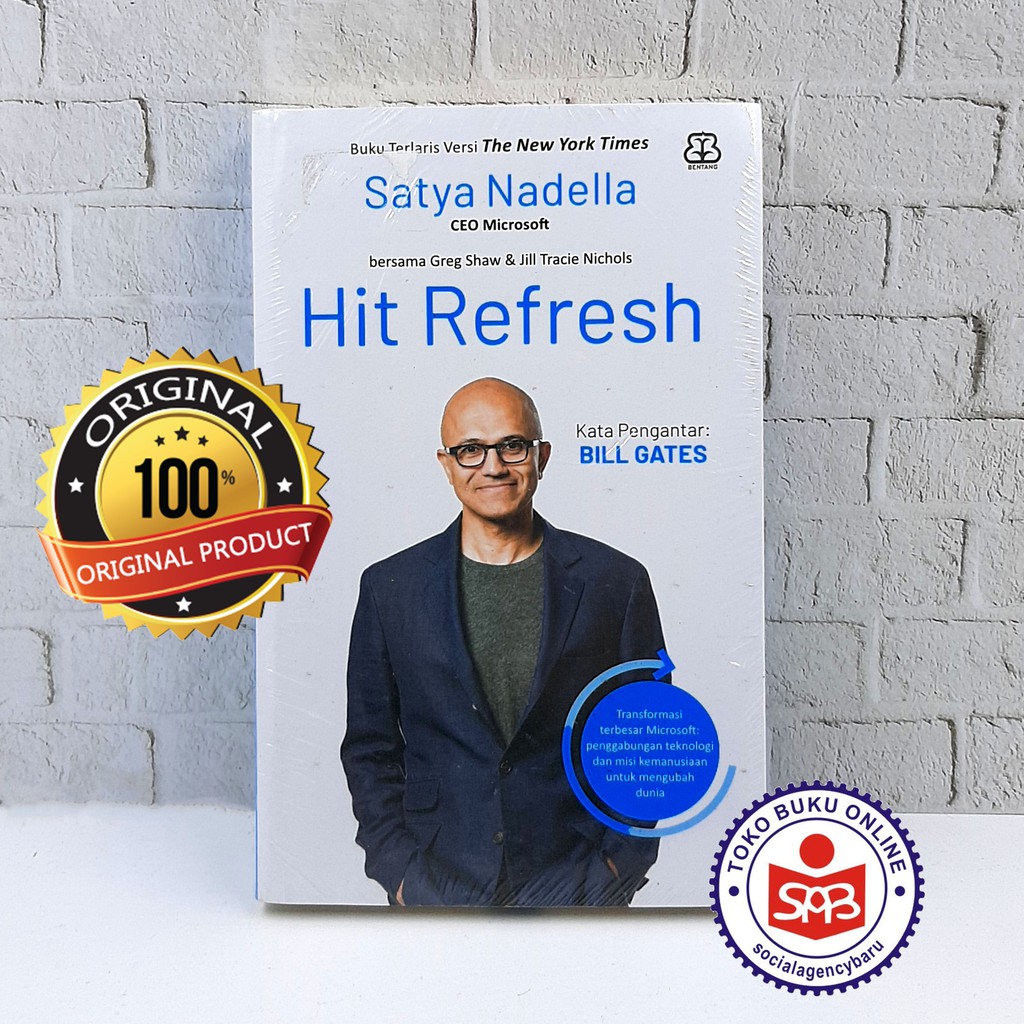 Jual Hit Refresh - Satya Nadella, Greg Shaw & Jill Tracie Nichols | Shopee Indonesia