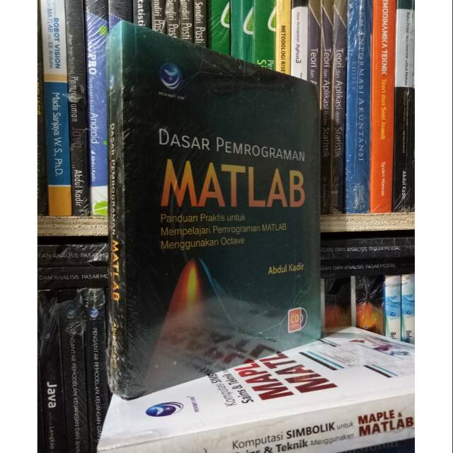 Jual Buku Dasar Pemograman MATLAB PLUS CD. Abdul Kadir. ORiginal ...