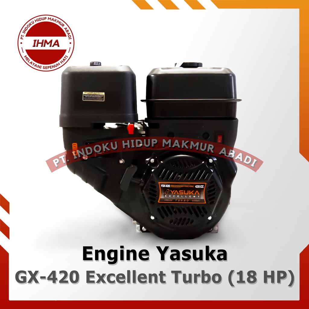 Jual Engine Yasuka GX 420 Excellent Turbo (18 HP) - Mesin Serbaguna ...