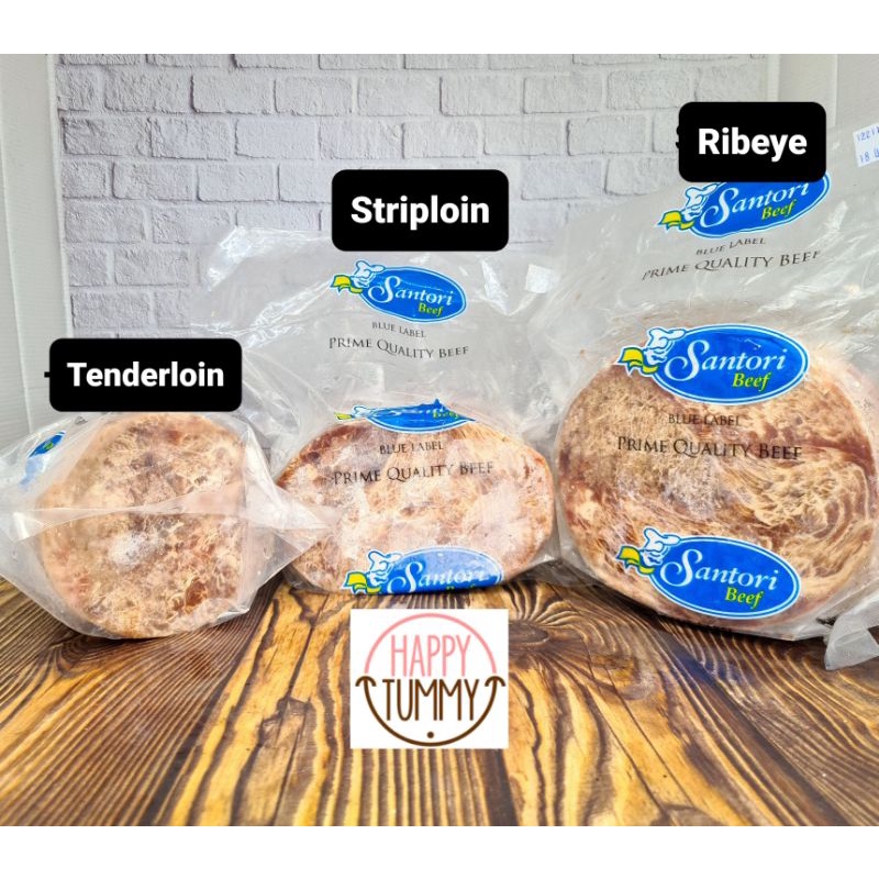 Jual Santori blue label wagyu steak meltique isi 5 daging sapi import ...