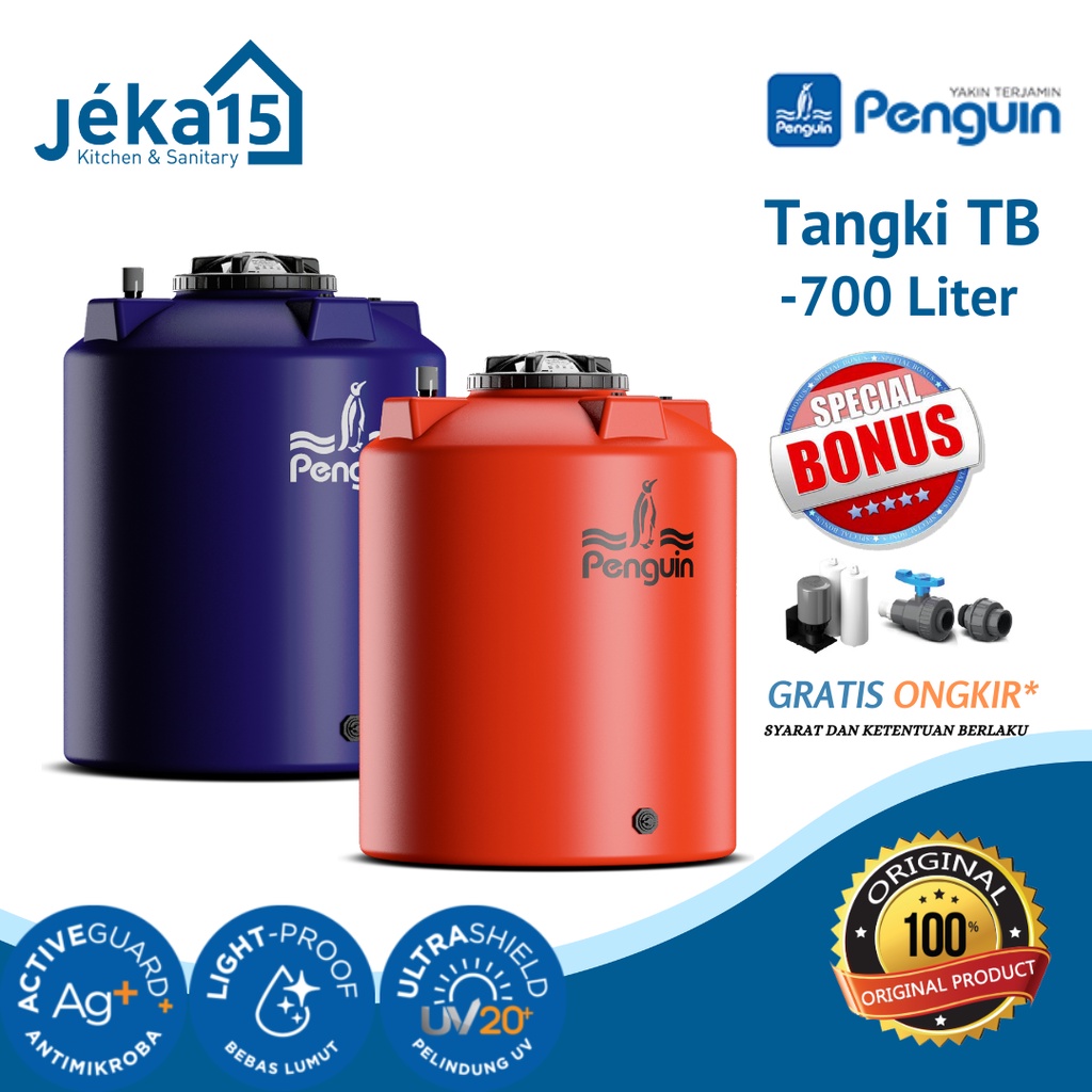 Jual Tangki Air / Tandon / Toren PENGUIN TB 70 (650 Liter) | Shopee ...