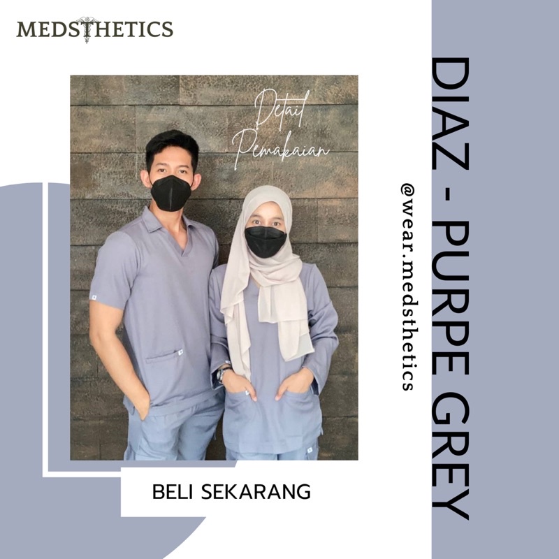 Jual 1 Set Lengan Pendek - Medical Scrub - Scrub Medis - Scrub Jaga ...