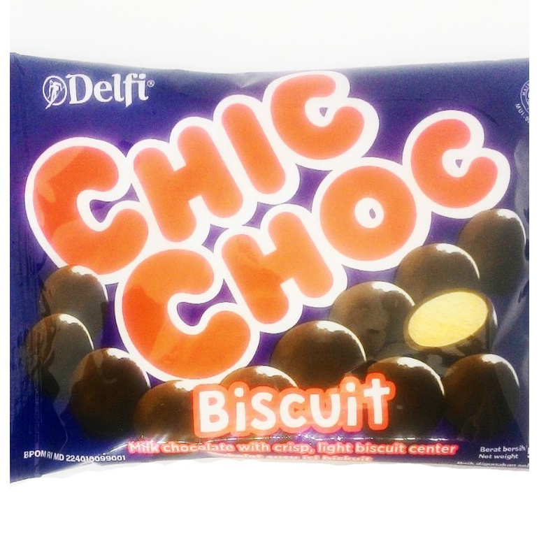 Jual Chic Choc Biskuit Bola Cokelat 40g | Shopee Indonesia