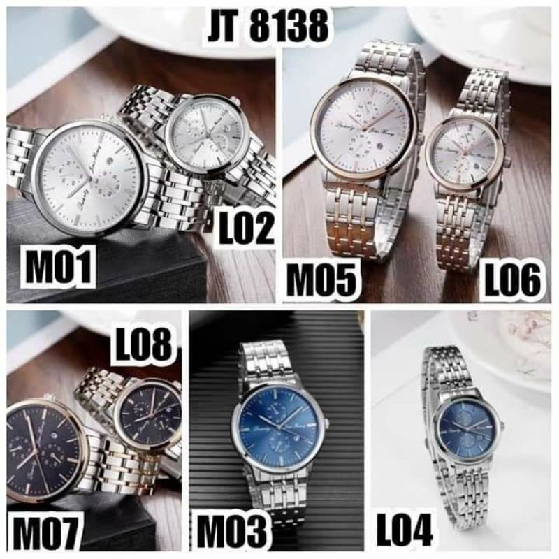 Jual Jims Honey JT 8138 Couple Jam Tangan Couple Pria dan Wanita (Harga ...