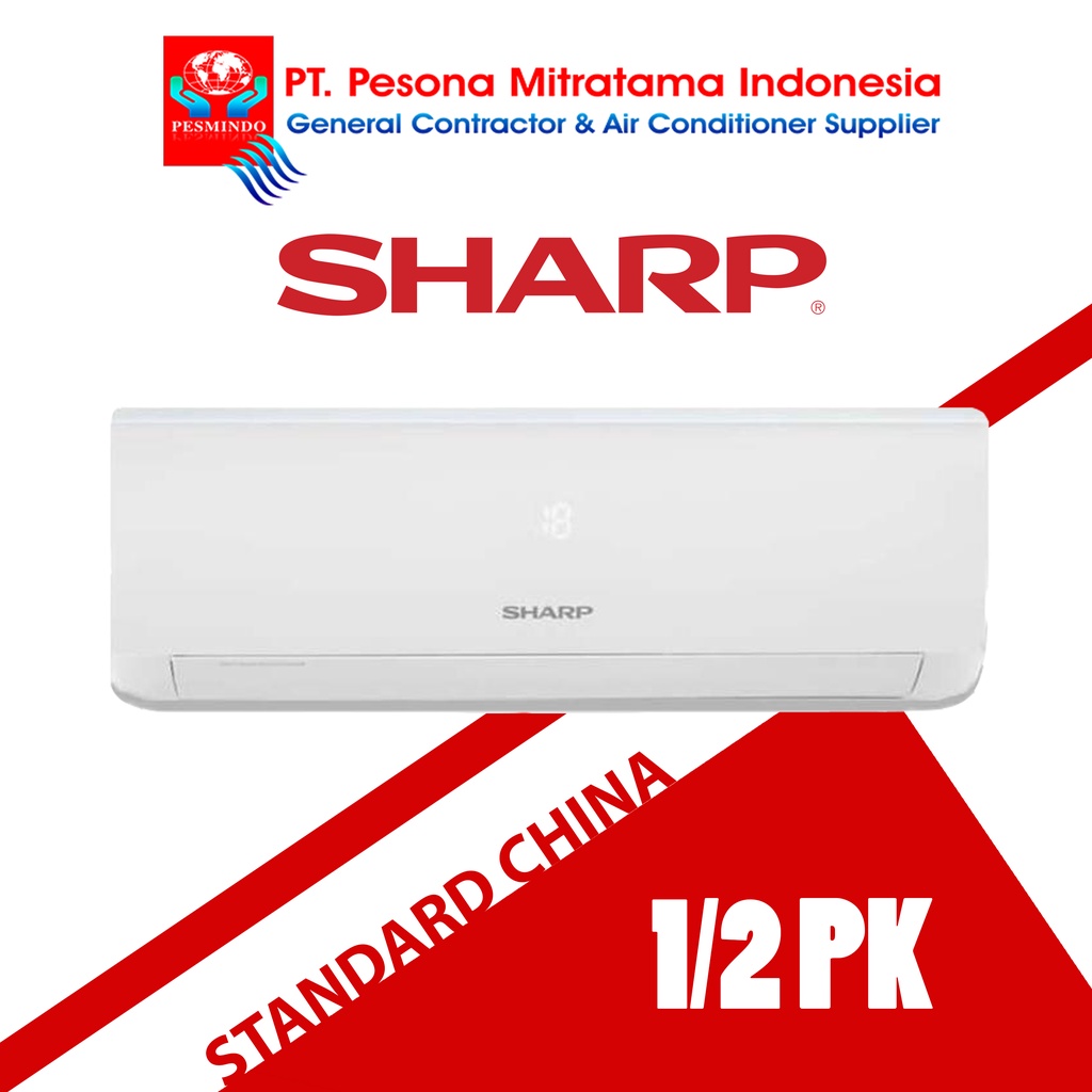 Jual AC SPLIT SHARP STANDART 1/2 PK AH-A5ZCY | Shopee Indonesia