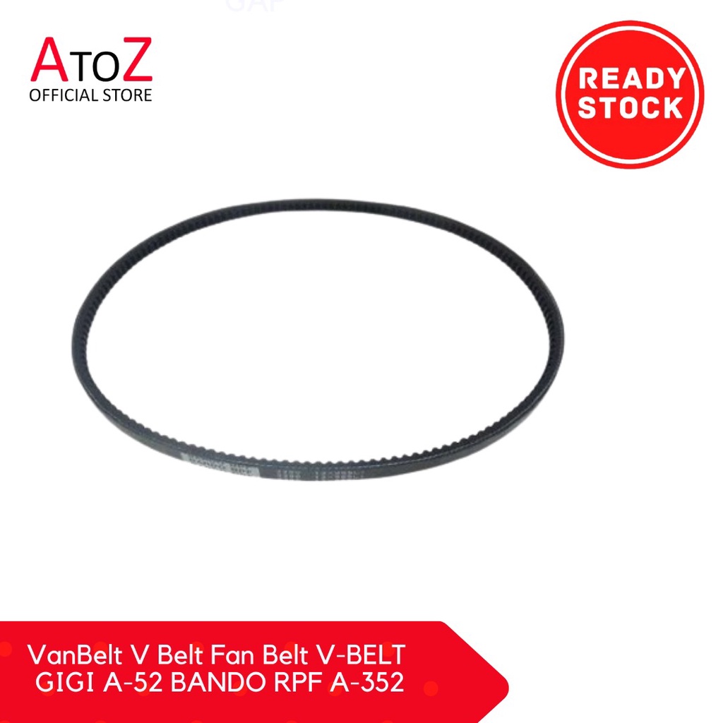 Jual VanBelt V Belt Fan Belt V-BELT GIGI A-52 BANDO RPF A-3520 - VAN BELT A-52 BANDO RPF A-3520 ...