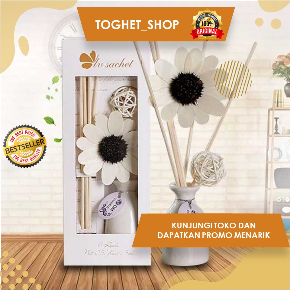 Jual Parfum Ruangan Aroma Diffuser Rattan Sticks 15ml Pengharum Ruangan ...