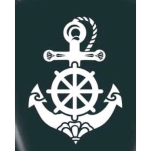 Jual Cutting Sticker Mobil Gambar Jangkar Stiker Kaca Mobil Body 4471