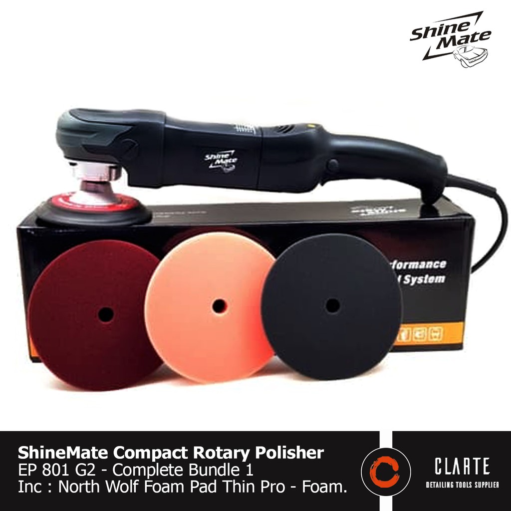 Jual shinemate EP 801 G2 - mesin poles rotari/rotary polisher - BUNDLE ...